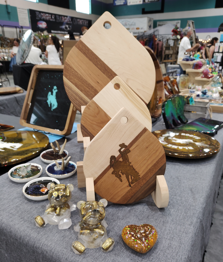 Tina Fagan: Crystals and Resin Art – Works of Wyoming Gift n Gallery